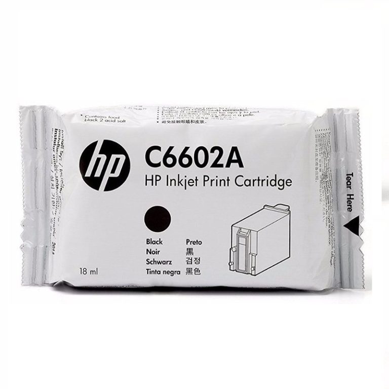 Cartucho de Tinta HP C6602a Black Original em Ribeirão Preto
